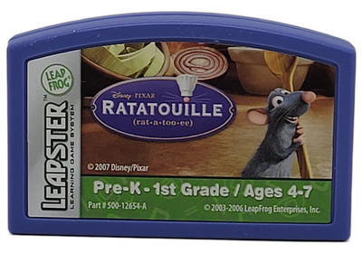 LeapFrog Leapster Learning Game: Disney Pixar Ratatouille Pre-K - 1st ...