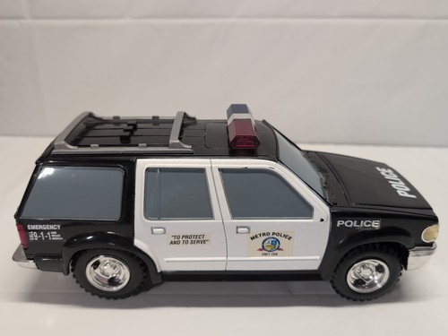 FUNRISE USA METRO POLICE UNIT 208 CAR EMERGENCY WORKING 1995 EXPLORER ...