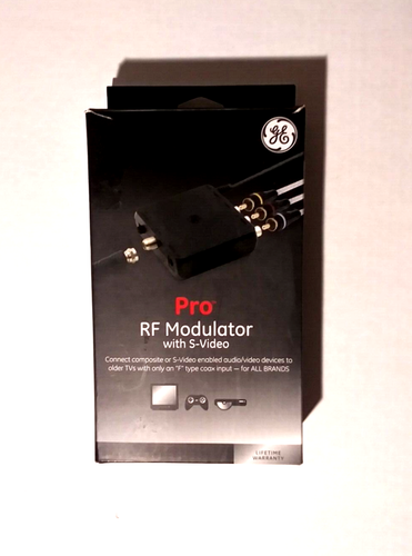 RF Modulator with S-Video For All Brands #38806 GE Pro | eBay