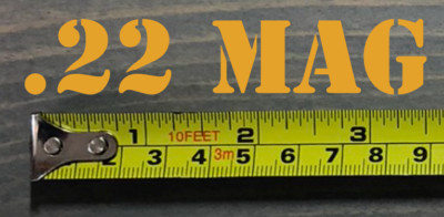 22 Mag Sticker Decal .22 LR 3.5" Ammo Can Box Label Ammunition Case ...