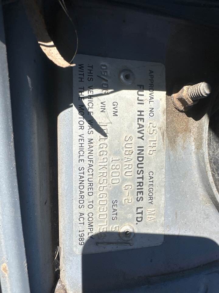 2006 Subaru Impreza Left Rear Door Weather Strip, Fits 00-07 WRX #B431 | eBay Australia