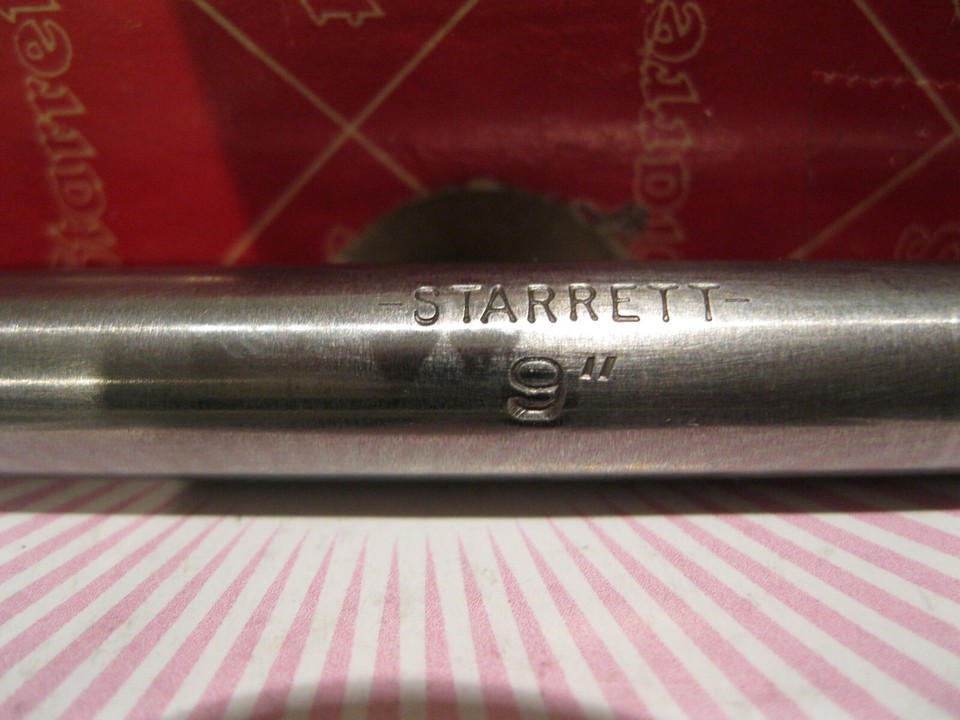 Starrett 234-9 Micrometer Setting Standard 9" with Box Machinist Tools ...