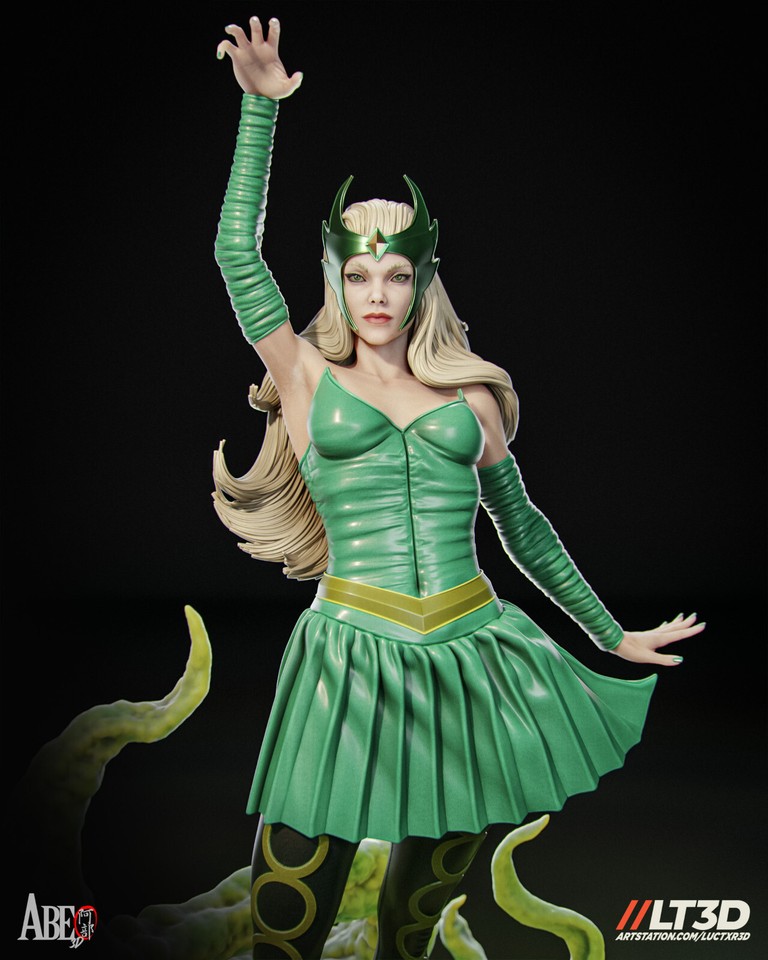 Enchantress Resin Sculpture Statue Model Kit Unpainted/Unassembled | eBay