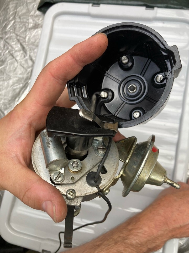 Nos FORD 761F GA 2MC /Motorcraft 12100 Distributor For Crossflow Xflow ...