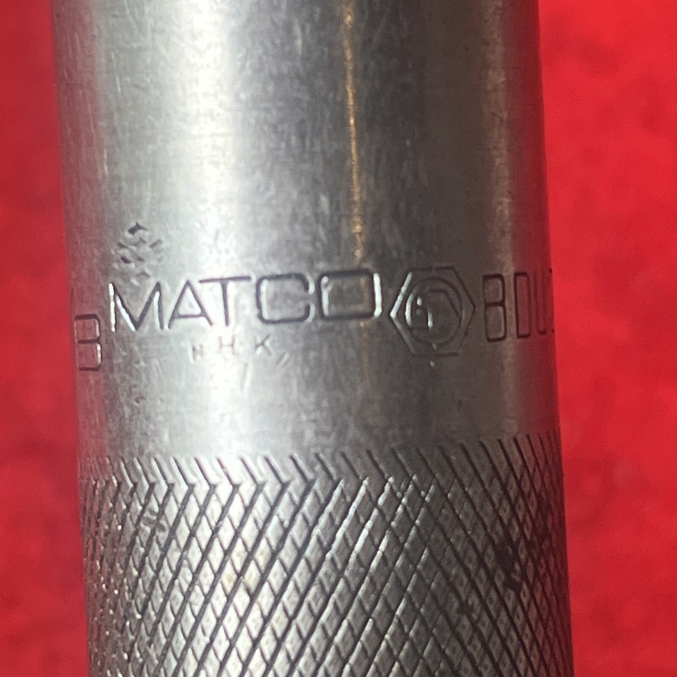 Matco Tools 3/8" Drive 6 Point 5/8" Swivel Spark Plug Socket BDU206P ...
