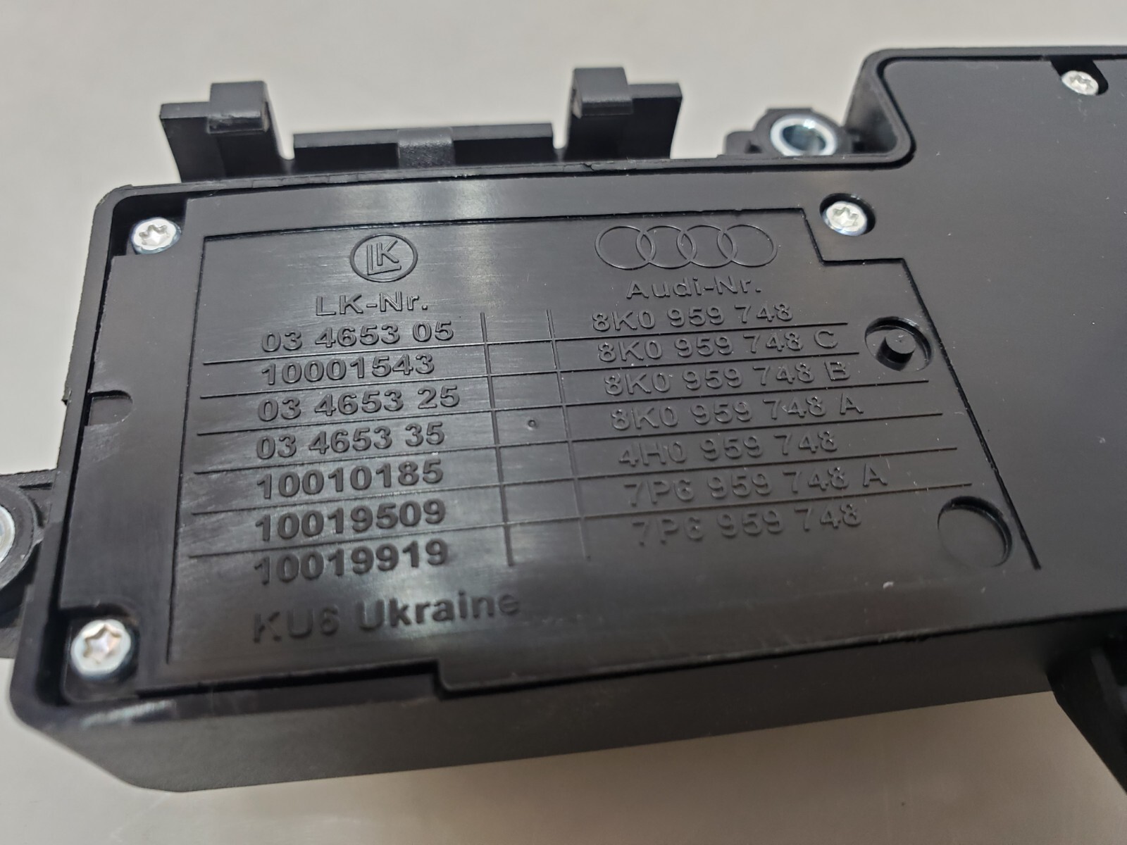 Audi+8K0959748B+Genuine+OEM+Factory+Original+Switch for sale online | eBay