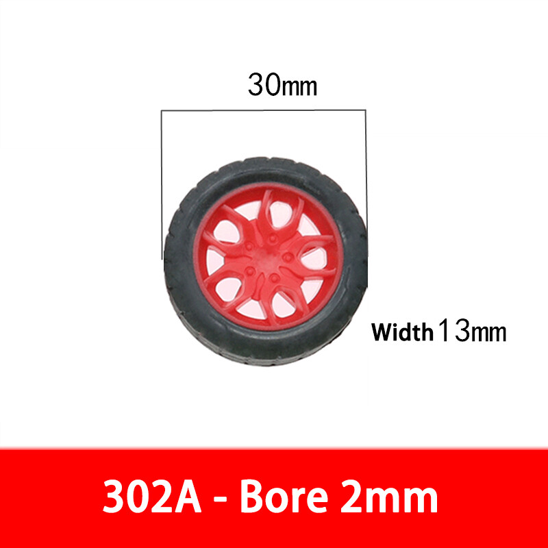 Rubber Tire Wheel Model Assembly Wheel Build Parts For Model Car Toys ...