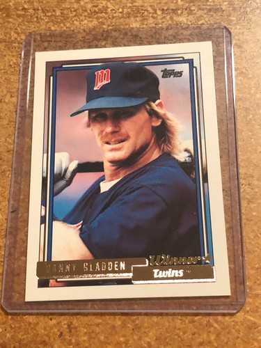 1992 Topps Gold Winner Baseball # 177 Danny Gladden | eBay