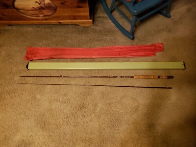 vintage fenwick fiberglass fly rod 7 1/2ft. 6wt. | eBay