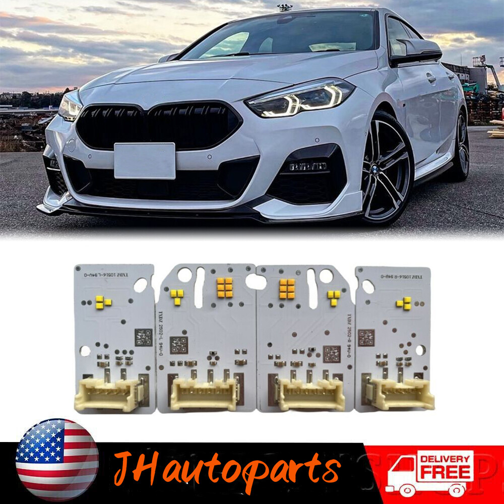 White Daytime Running Lights LED Boards For BMW F44 2 SERIES F40 1 ...