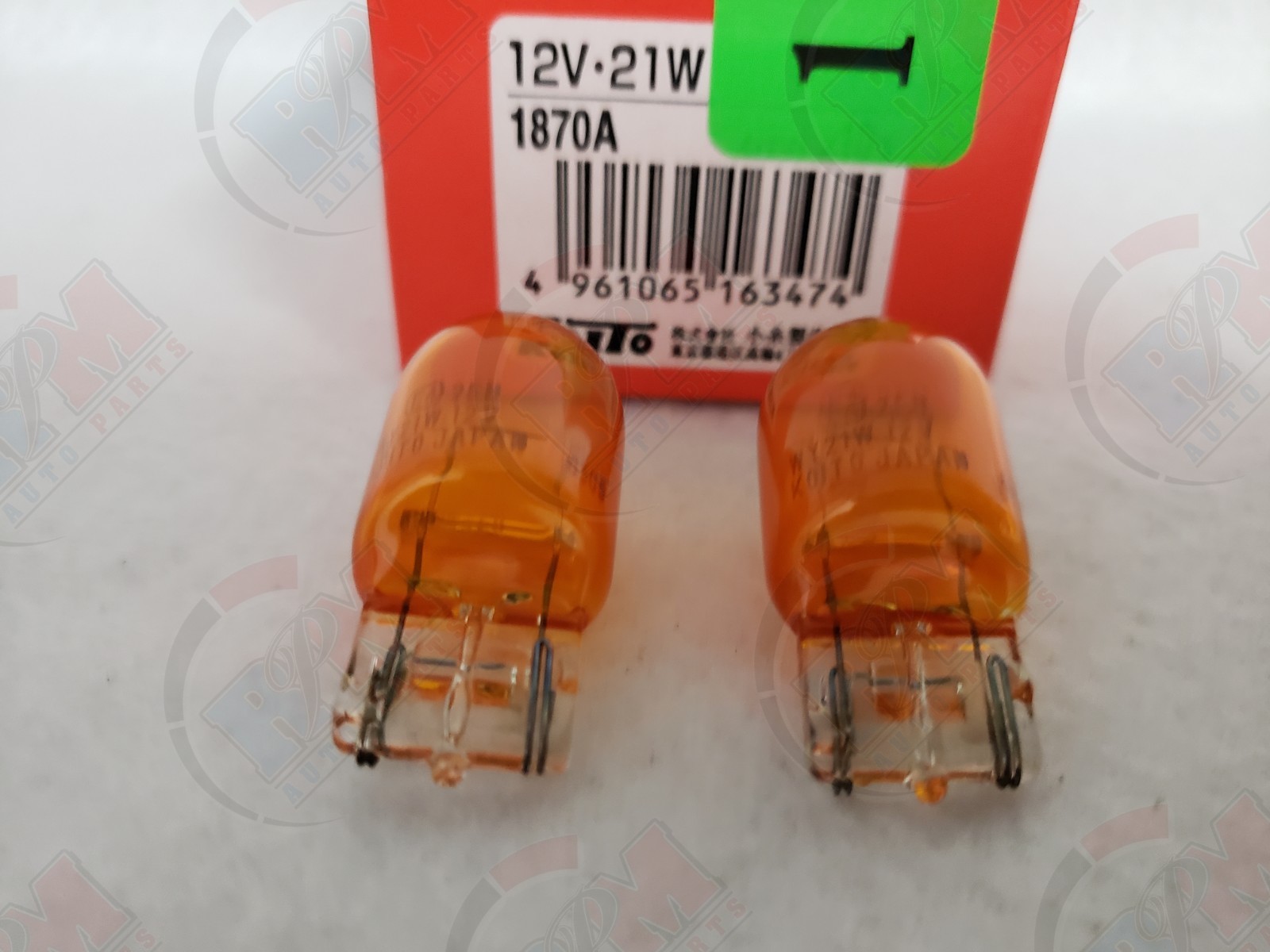 Genuine KOITO 12V 21W Turn Signal Halogen Light Amber 7440NA T20 bulb ...
