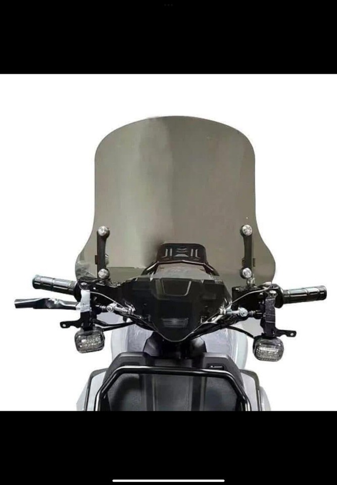 Scooter Chuma Tank 200 EFI Smoked Windshield Kit