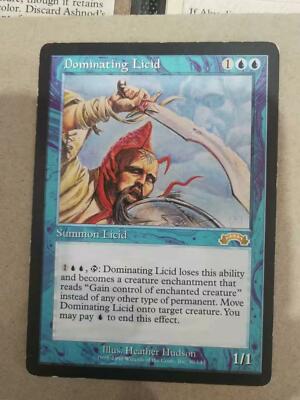 Dominating Licid PL MTG Exodus Magic Gathering #1 L6 | eBay Australia