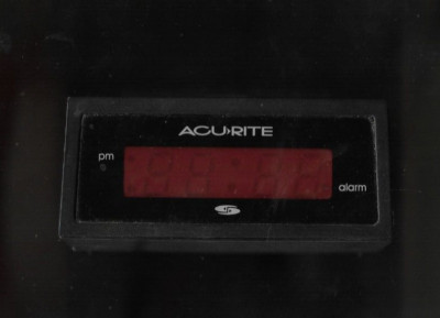 Acurite Digital Alarm Clock Chaney Instrument Co. Model 13002-7-2 | eBay