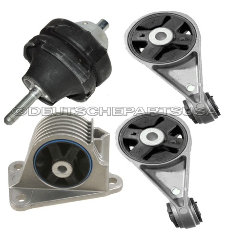 Engine Motor Mount Mounts KIT L & R, Front & Rear for Mini Cooper S ...