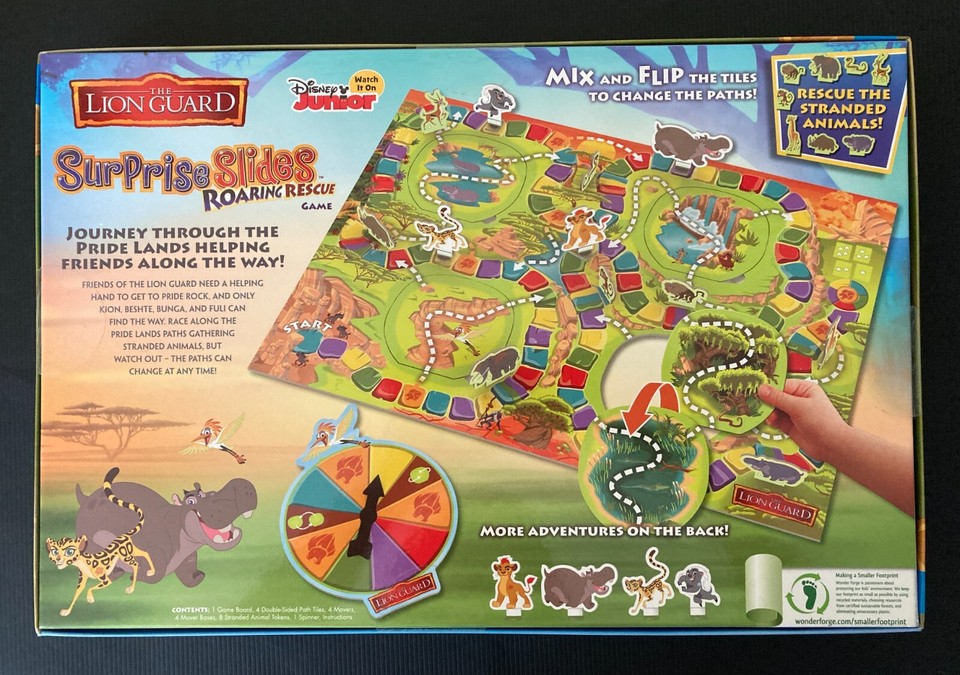 NEW Disney Junior The Lion Guard ROARING RESCUE Surprise Slides Sealed ...