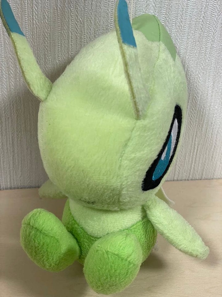 Banpresto Korotto Manmaru Plush Celebi Amusement Pokemon Movie Diamond ...