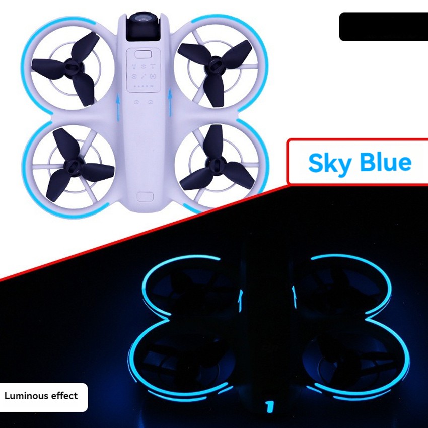 PVC Night Light Luminous Sticker For DJI NEO Drone Glowing Stickers ...