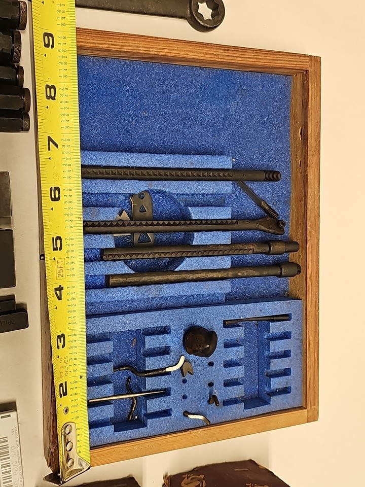 Machinist Tool Bit Lot • Bits Milling Taps , New And Used drills tools ...