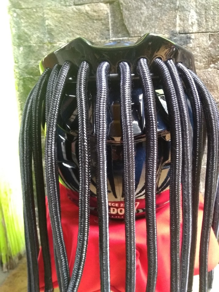 FREE SHIPPING AWESOME BLACK PLAIN SOLID PREDATOR HELMET FOR BIKER WITH ...