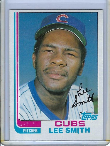 1982 TOPPS CHICAGO CUBS LEE SMITH CARD ROOKIE # 452 | eBay