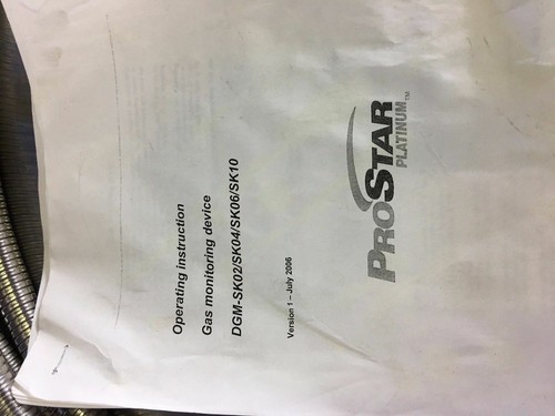 PraxAir ProStar Platinum Gas Monitoring Device w/ Manifolds Gages Lines ...