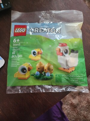 LEGO CREATOR: Easter Chickens 30643- Brand New!!!Fast Shipping ...