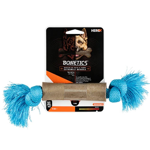Caitec Hero Bonetics Tassel Bone Dog Chew Toy XLarge Beef Flavor (64321) | eBay