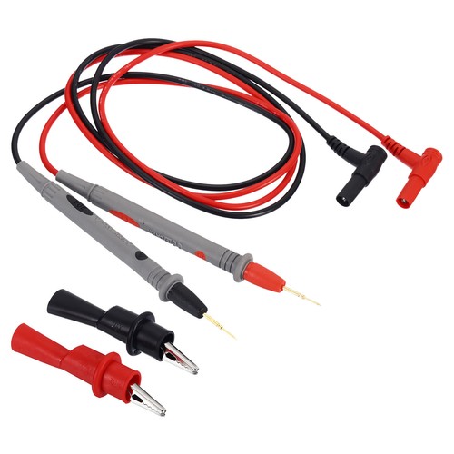 Multimeter Test Leads Set, 1000V 20A Probe Cable with Alligator Clips ...