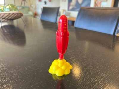 Space Toy! 1950's Rocket Ship Whistle blasting off! | eBay