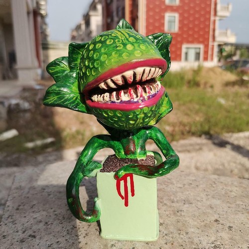 Green Corpse Flower Sculpture Statue Scary Plant Festival Bar Decor ...