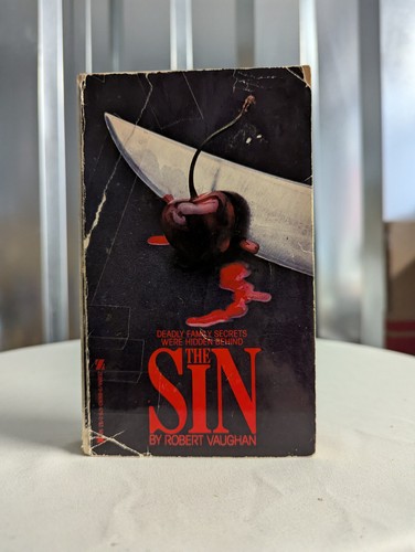 The Sin by Robert Vaughn - Rare Zebra Cover Horror - Paperbacks from ...