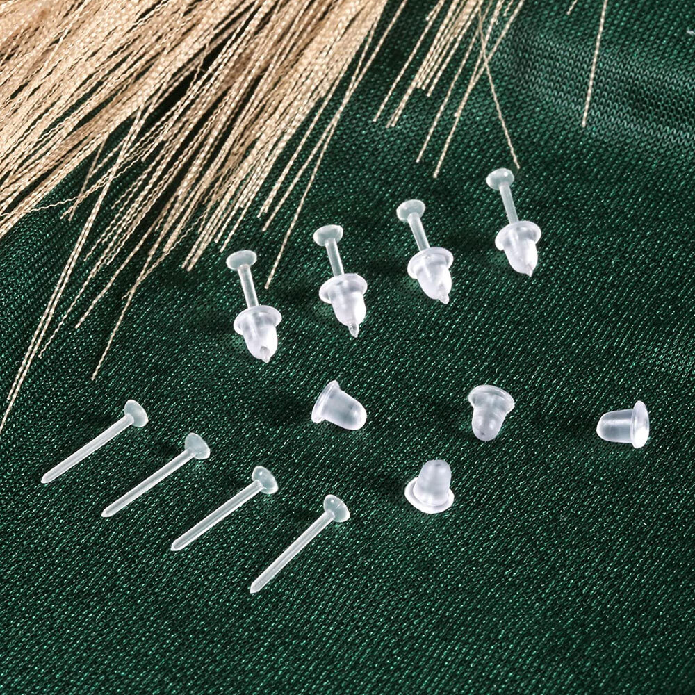 Earrings Plastic Studs