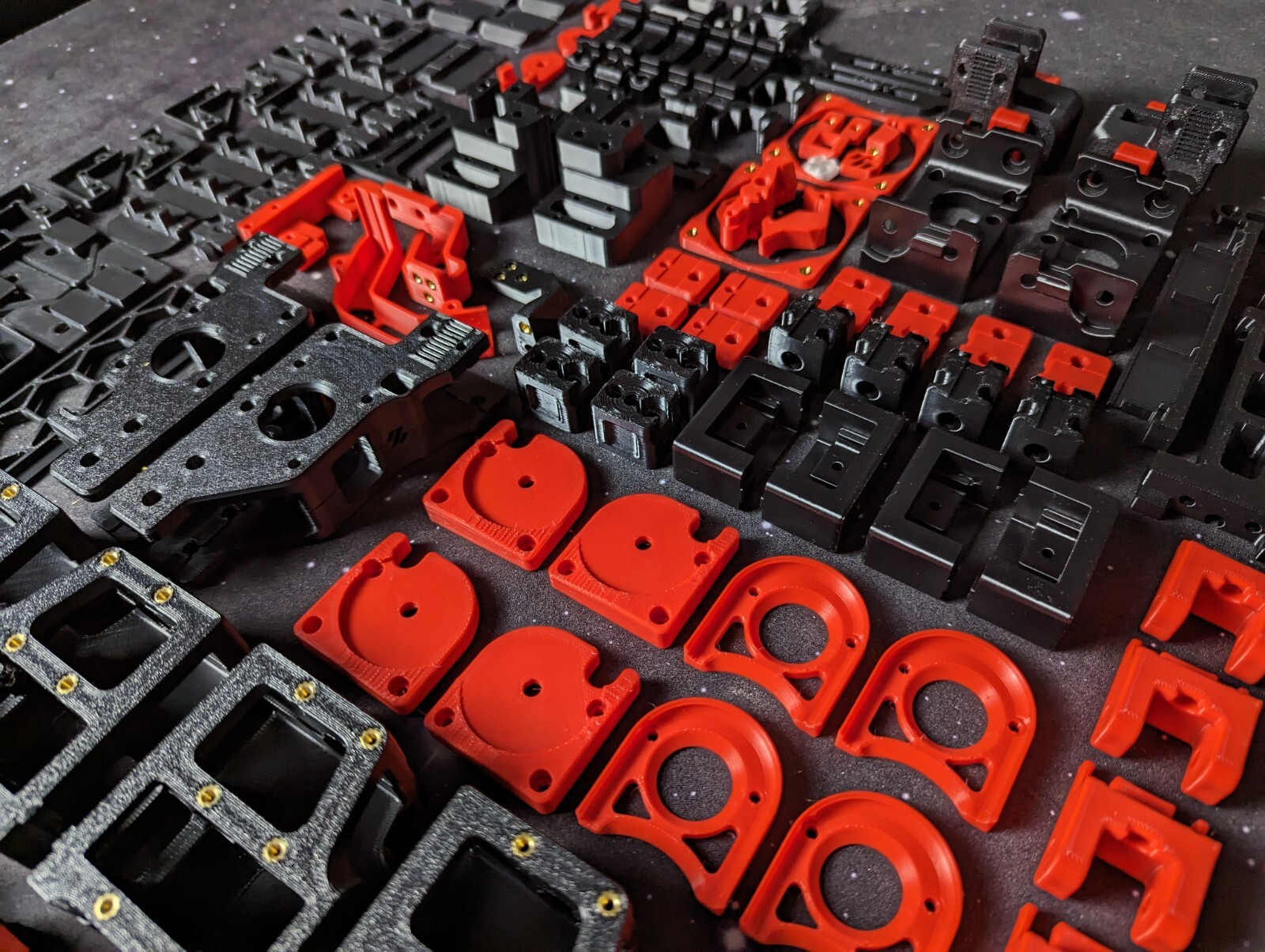 Voron 2.4 R2 Full ASA Printed Parts Kit Multi Colors + Stealthburner ...
