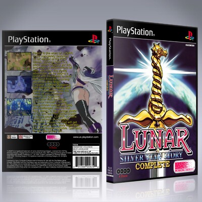 PS1 Case - NO GAME - Lunar - Silver Star Story Complete [4 DISC] | eBay