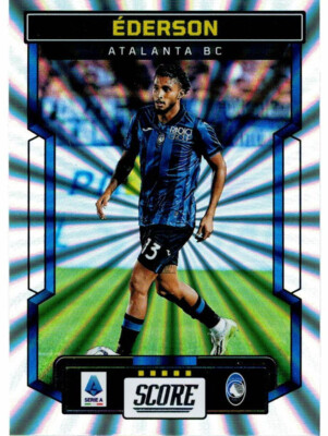 Panini Score Serie A 2023-2024 Card No. 6 Ederson Parallel Lasers ...