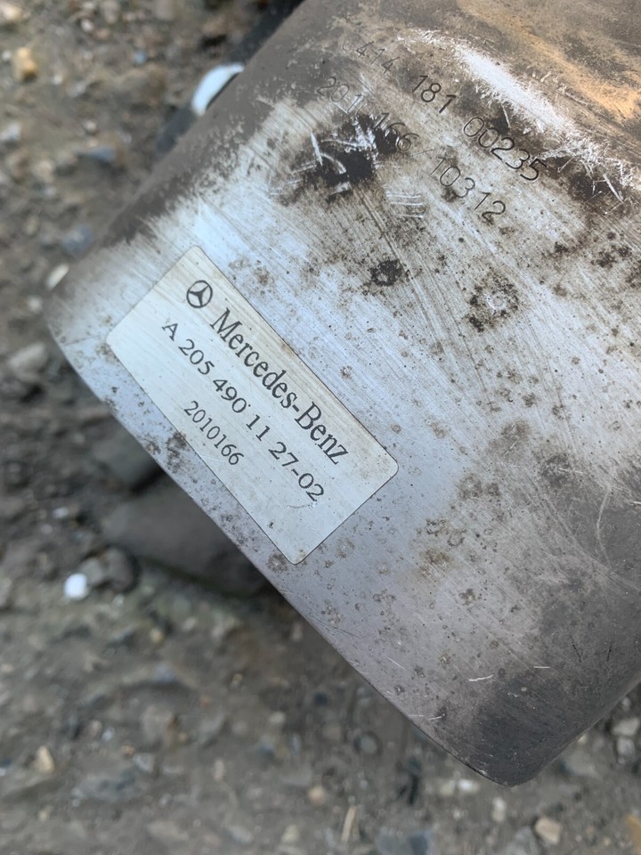 Exhaust Tailpipe Trim Left Mercedes C-Class W205 GLC X253 W253 ...