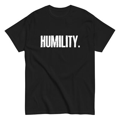 HUMILITY Shirt tang soo do martial arts 7 tenets korean taekwondo kwans ...