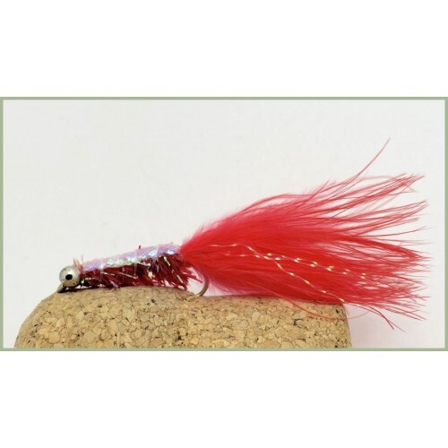 12 Red Gladiator Fly, Mixed Size 10, Sinking Trout Flies, Fishing Flies ...
