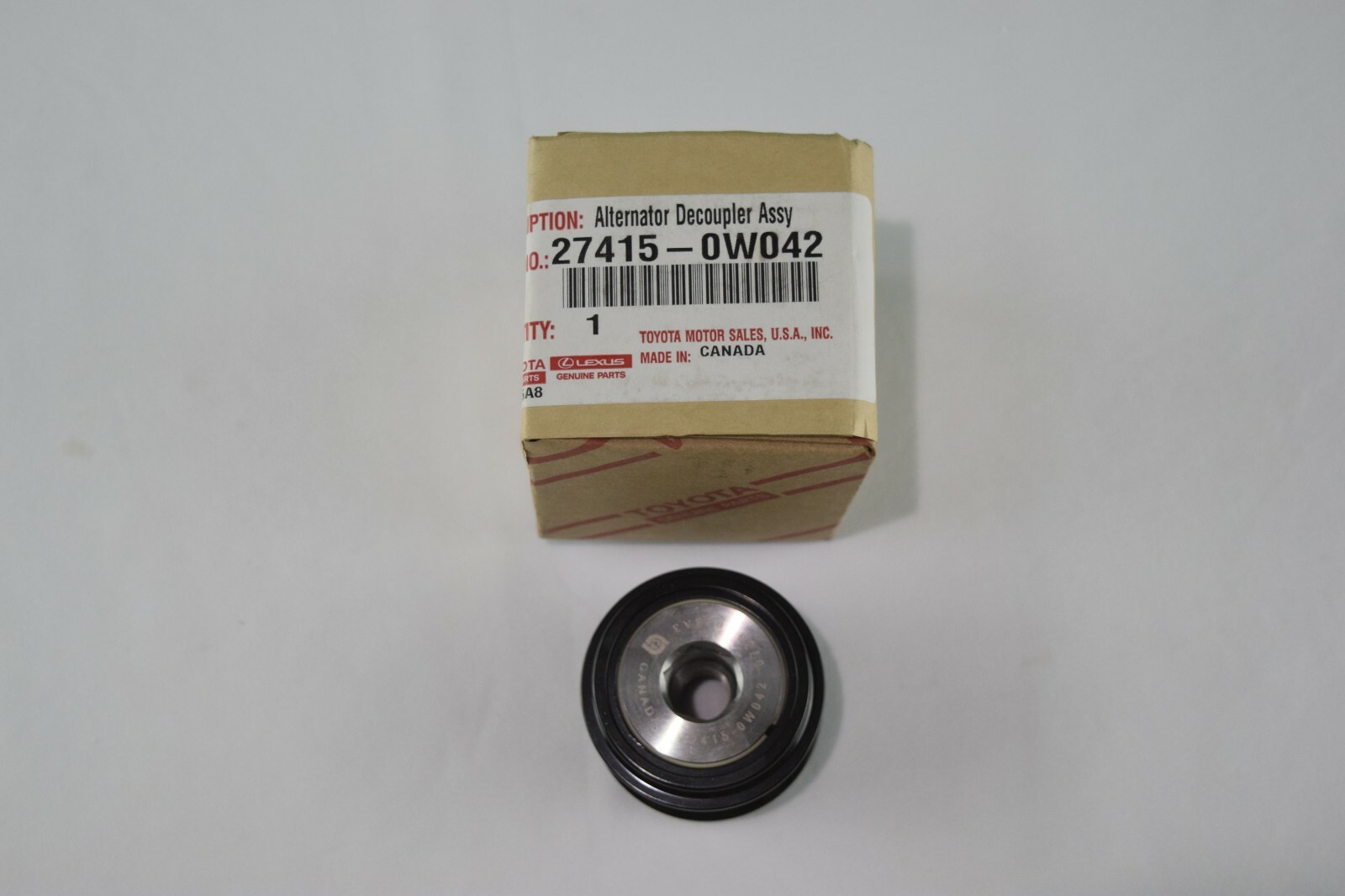 Genuine Toyota Alternator Pulley 274150W042 / 27415-0W042 OEM | eBay