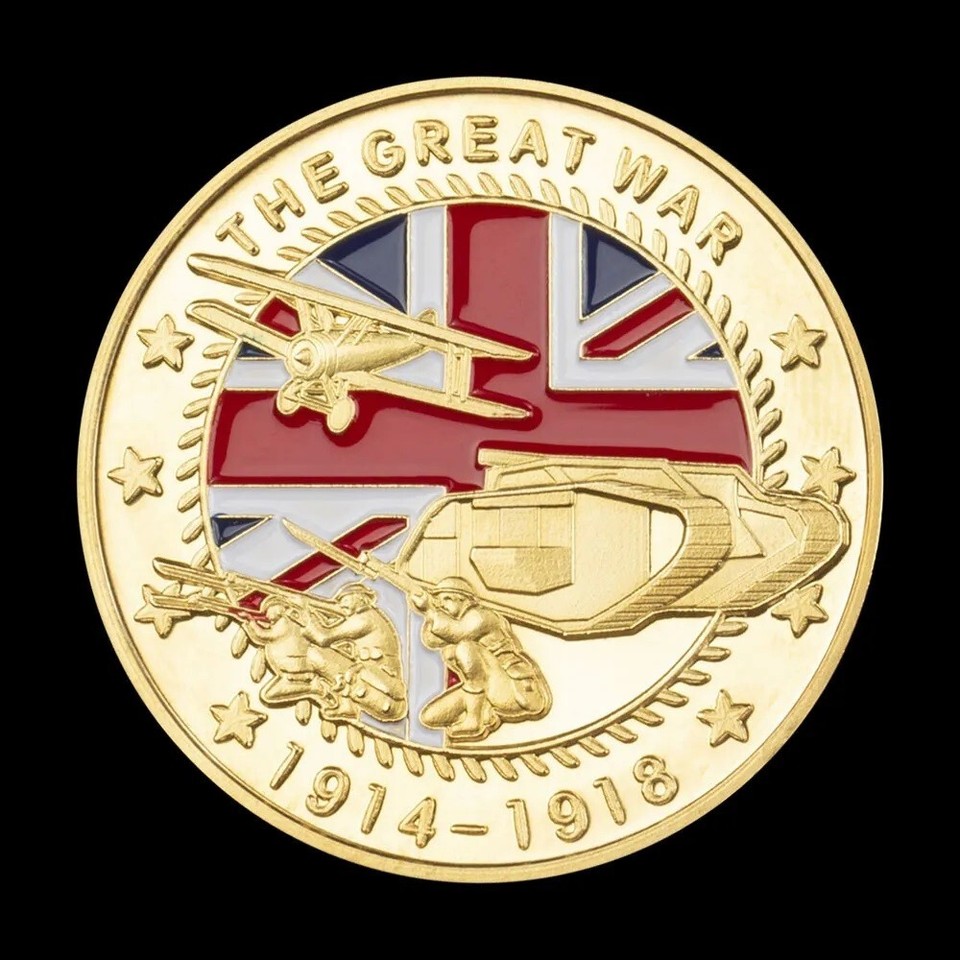 1914-1918 World War I WW1 Great War Military Veteran Challenge Coin | eBay