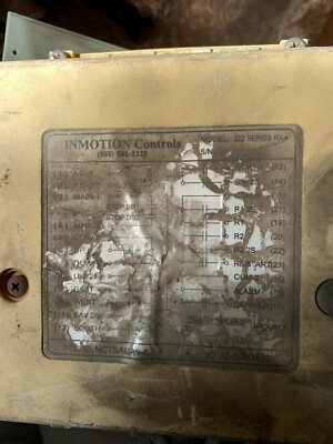 Inmotion Controls Series 322 RX Receiver Crane Remote Wireless ...