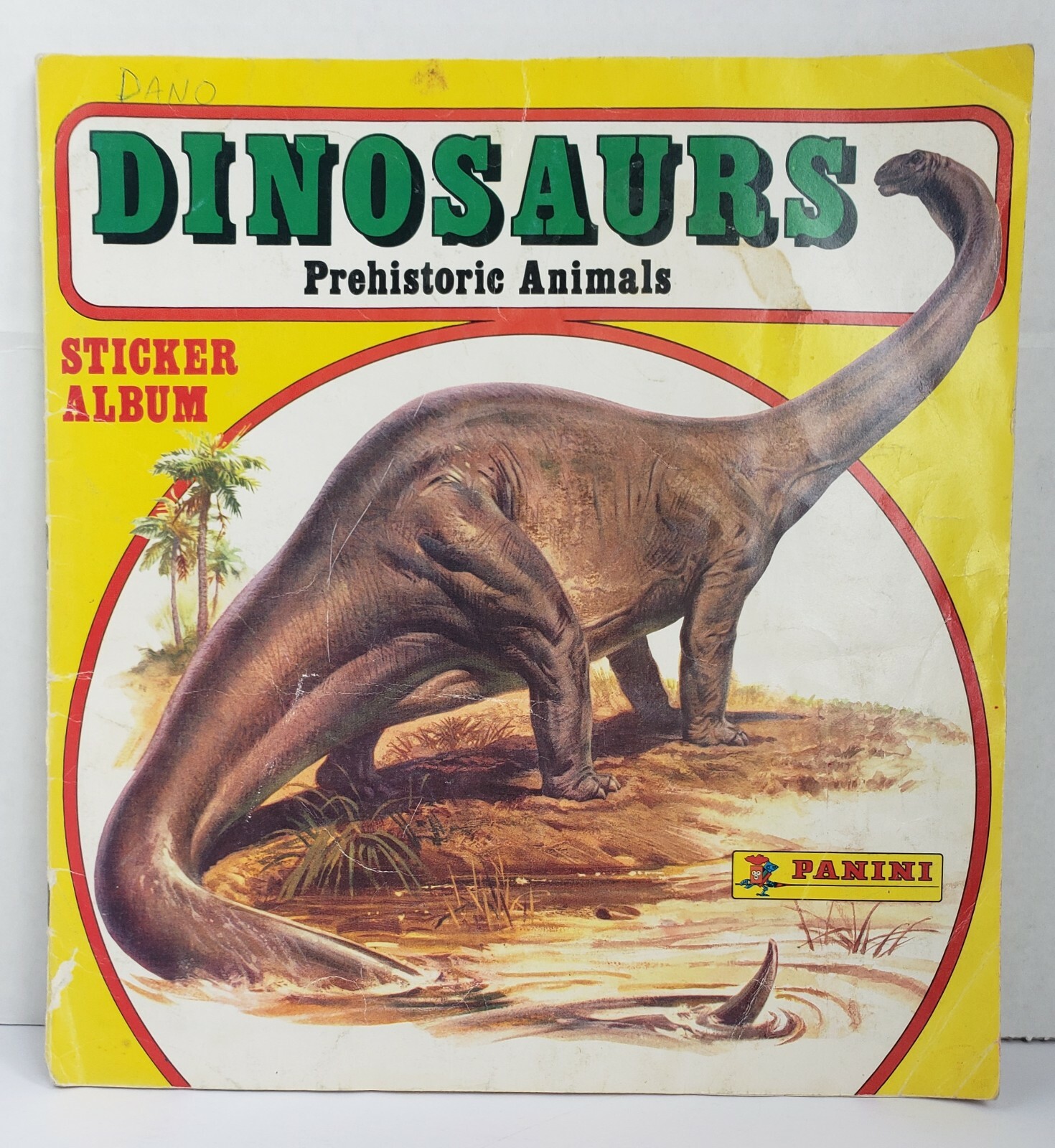 Vintage 1986 - Dinosaurs Prehistoric Animals - Sticker Album | eBay