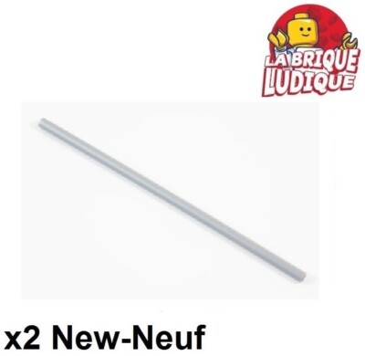 Lego 2x Hose tuyau Rigid rigide 3mm D.16L / 12.8cm gris/light b gray ...