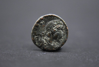 Ancient Roman bronze Minim C. 5th century AD | eBay