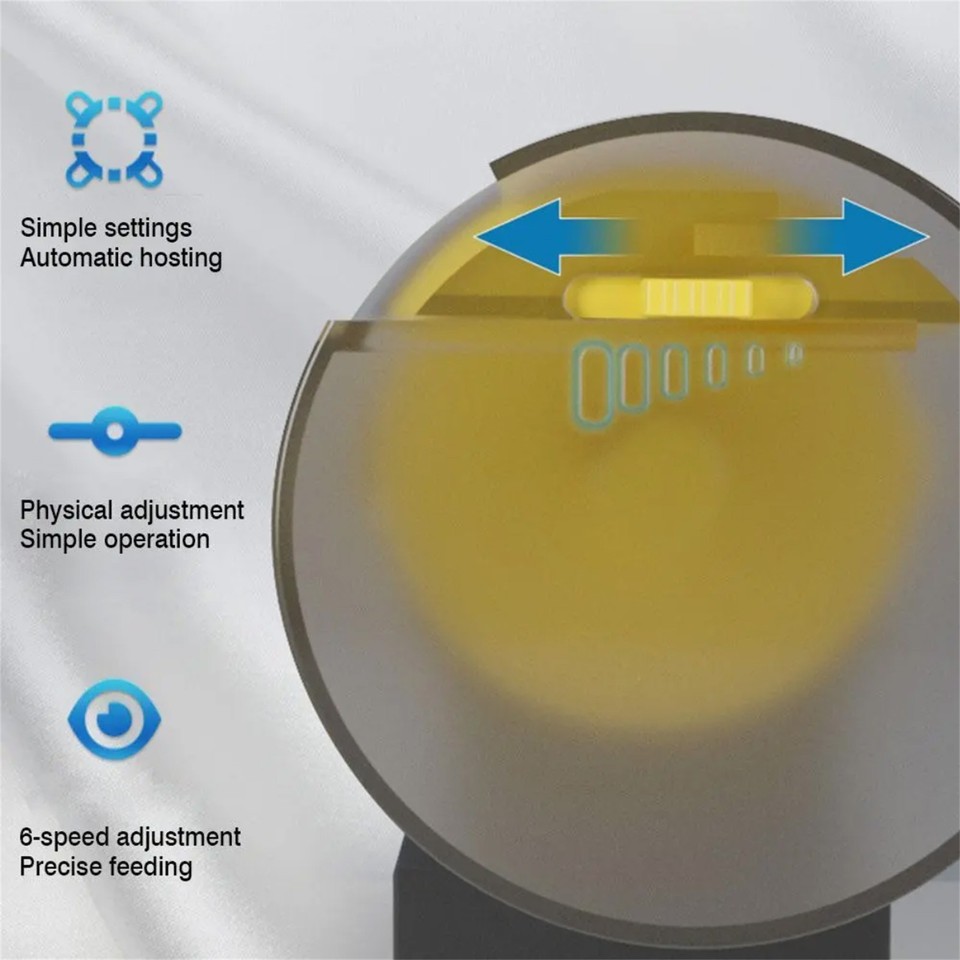 Aquarium Fish Feeder Automatic Food Dispenser Timer Fish Tank Auto ...