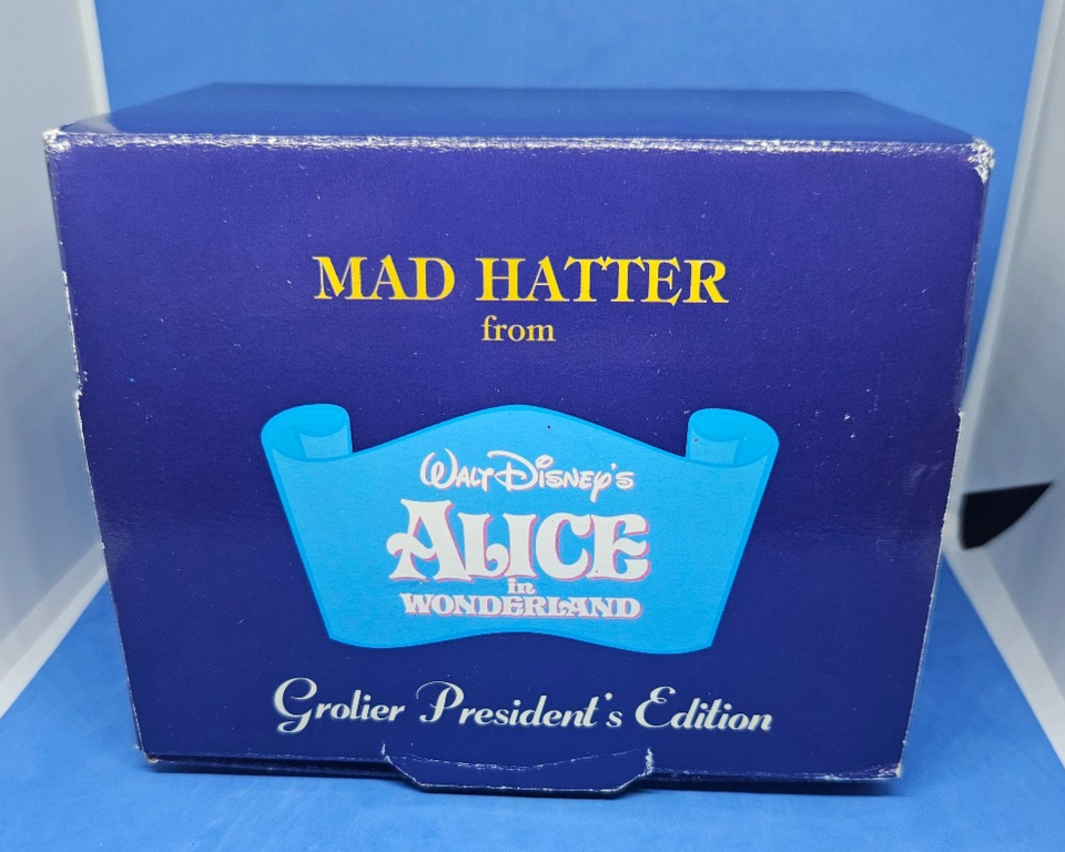 Disney Grolier Mad Hatter President's Edition Ornament | eBay