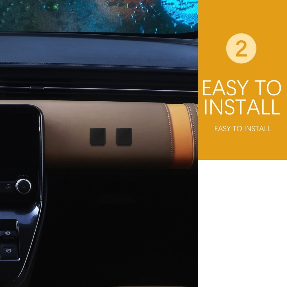 2pcs Microphone Holders Automotive Car Mic Hangers Hooks Microphone ...