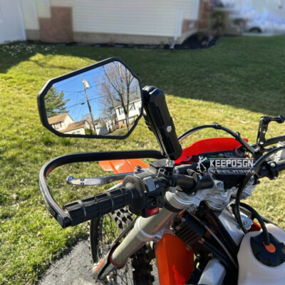 Folding Motorcycle Wing Mirrors For 390 450 690 890 1290 Adventure EXC ...