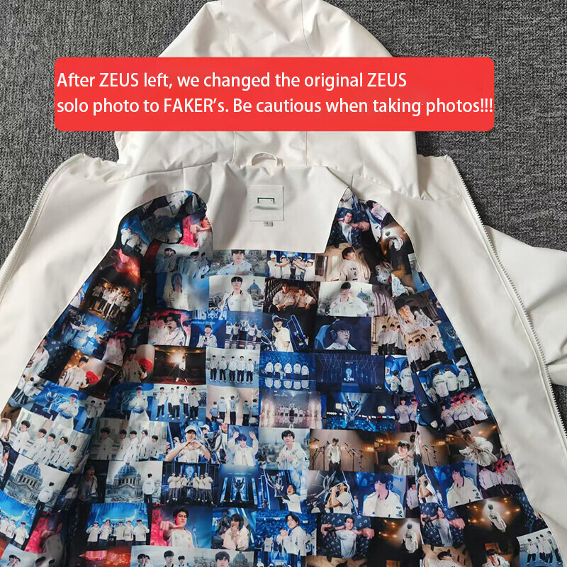 2025 Coat LCK Team T1 Uniform S14 Faker Jacket LOL World Championship ...